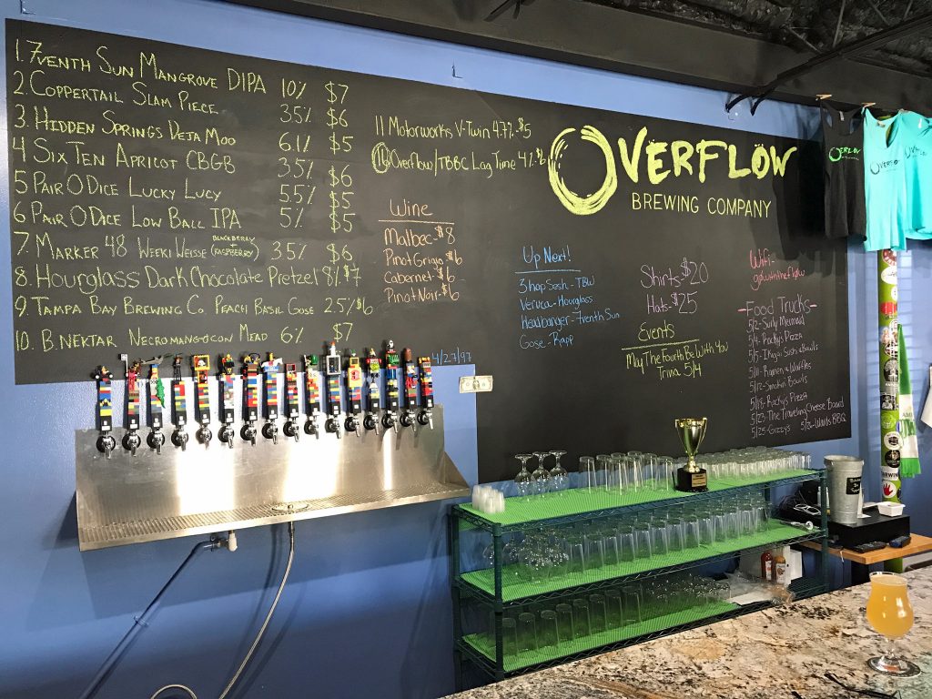Overflow Brewing St. Petersburg FL - Beer Reviews
