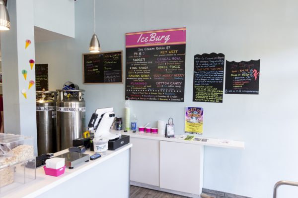 Iceburg Rolled Ice Cream & Frozen Yogurt Review Sept 2018