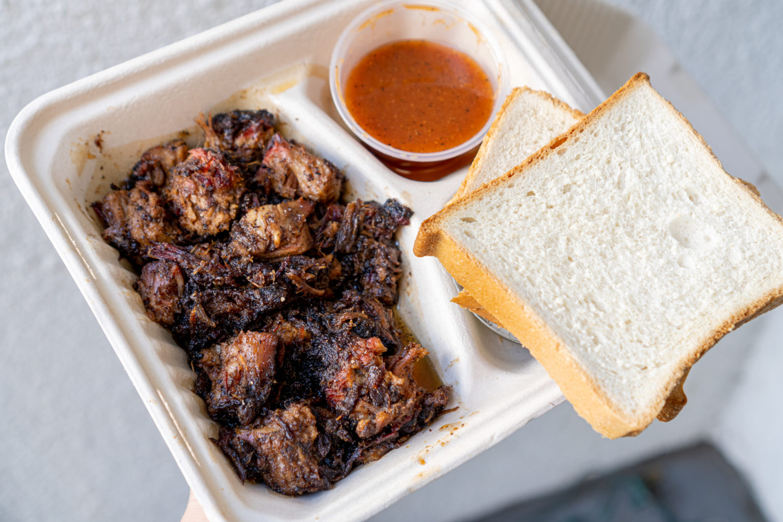 Feast on Texas Style BBQ at LaSalle’s Barbecue Food Truck