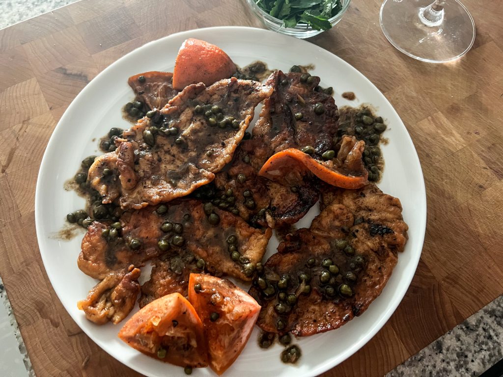 Chicken Piccata with Grapefruit Recipe