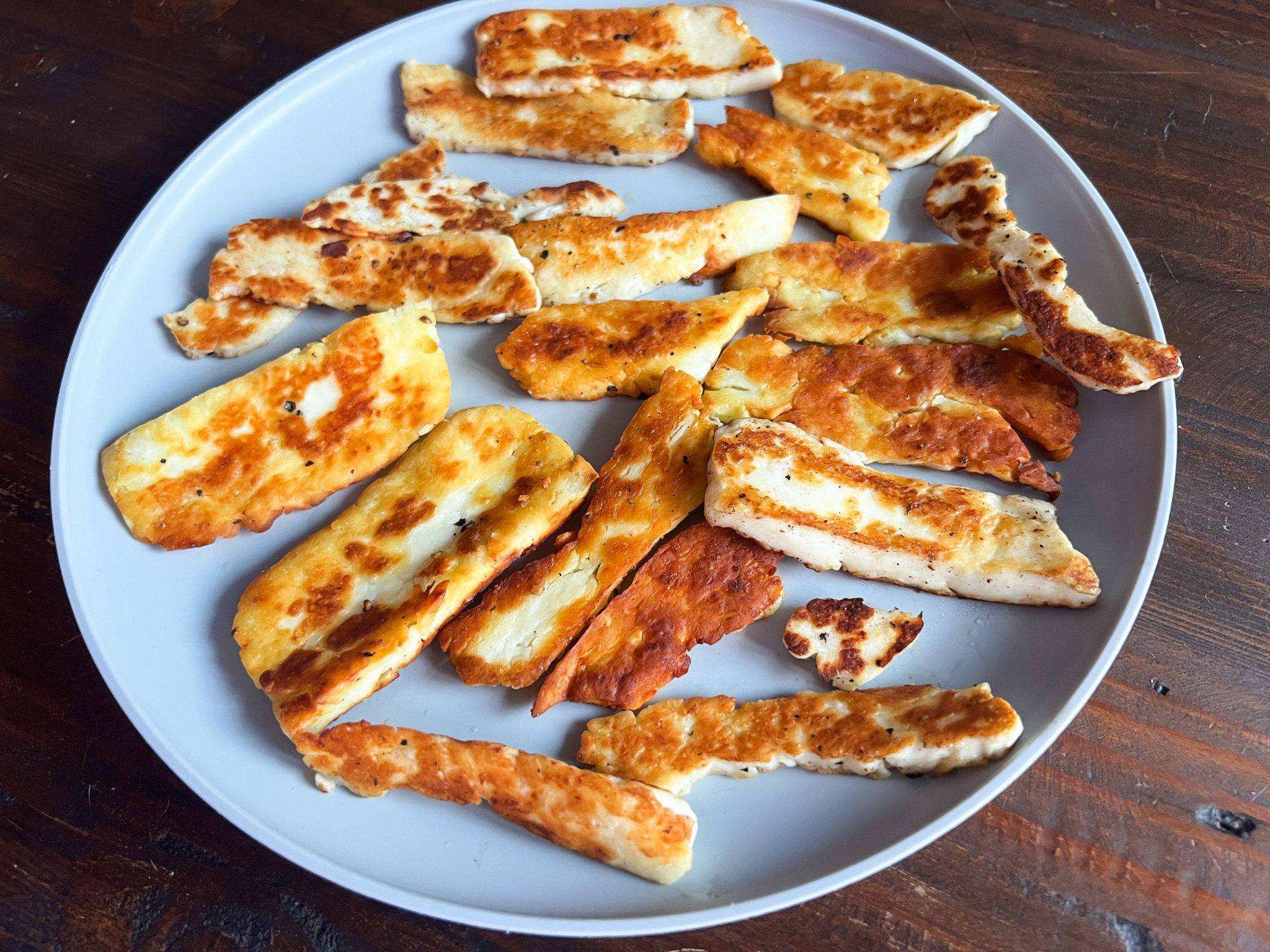 Seared Halloumi and Chicken Pita Recipe