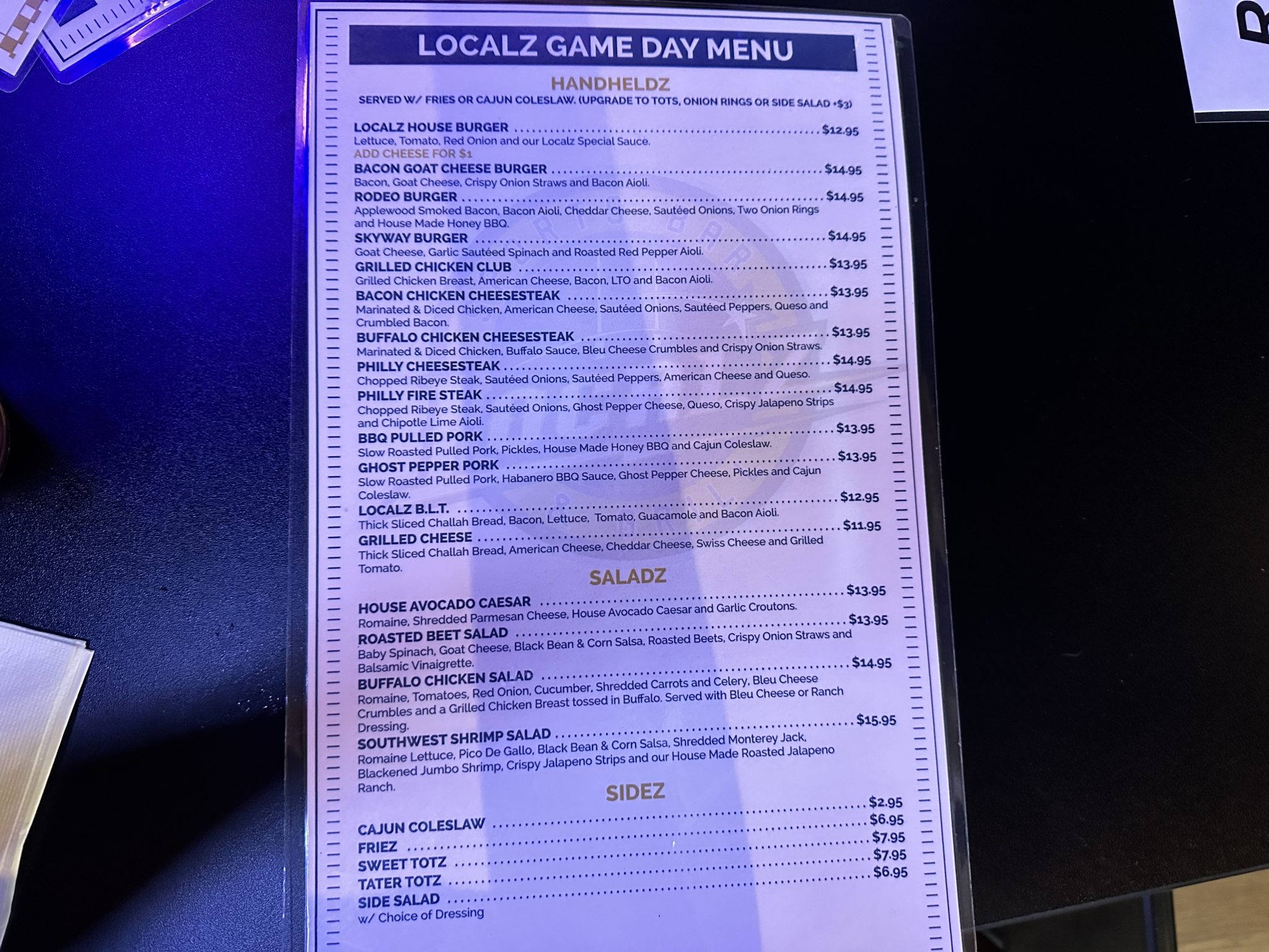 Localz Sports Bar and Grill Review St. Pete FL December 2023