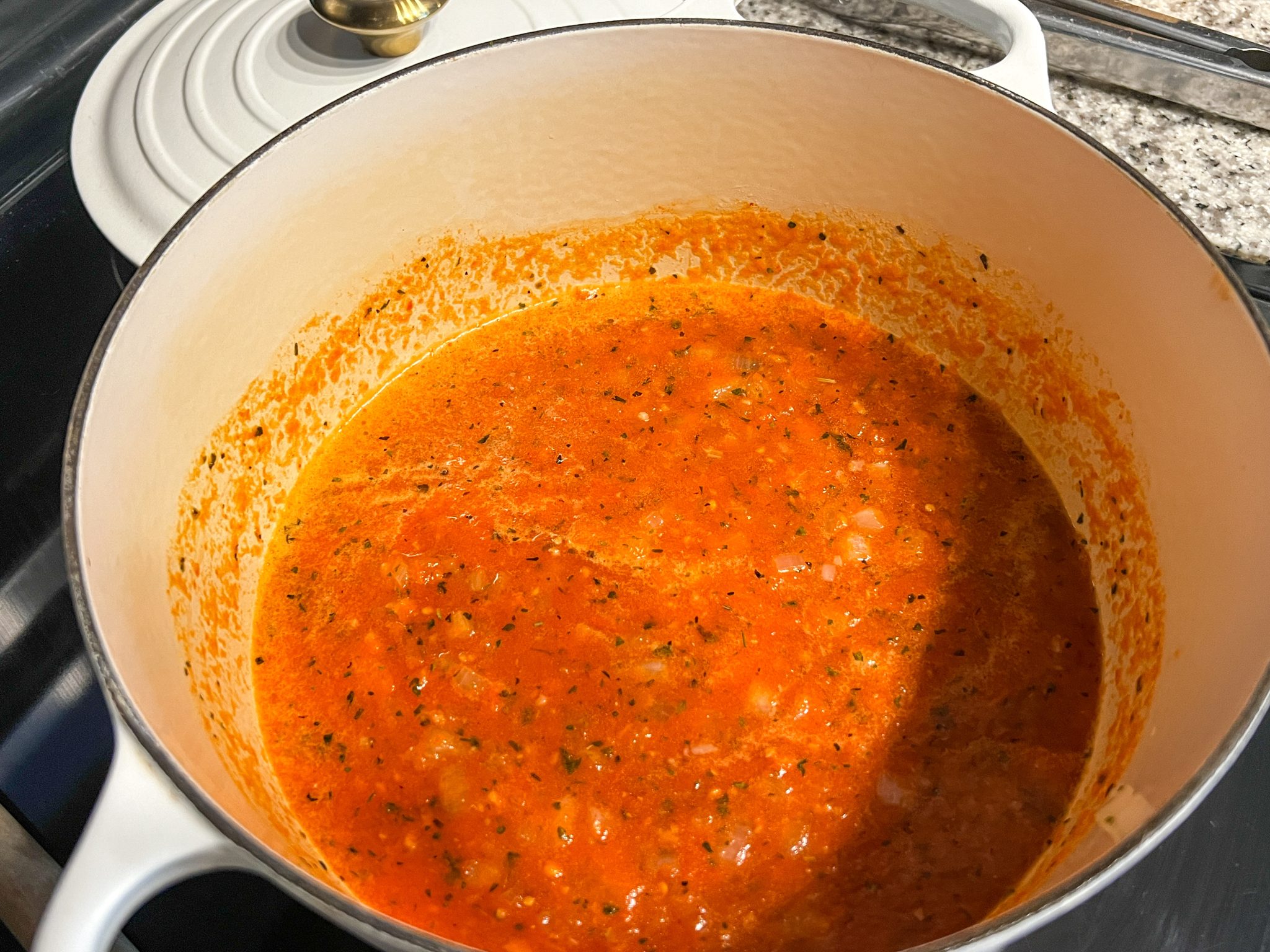 Mortadella & Beef Meatballs with Roasted Red Pepper Sauce Recipe