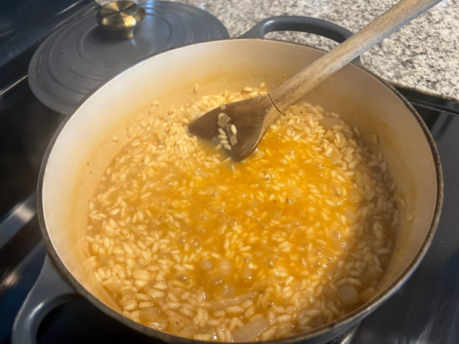 Oven Risotto with Roasted Mushrooms & Tomatoes Recipe