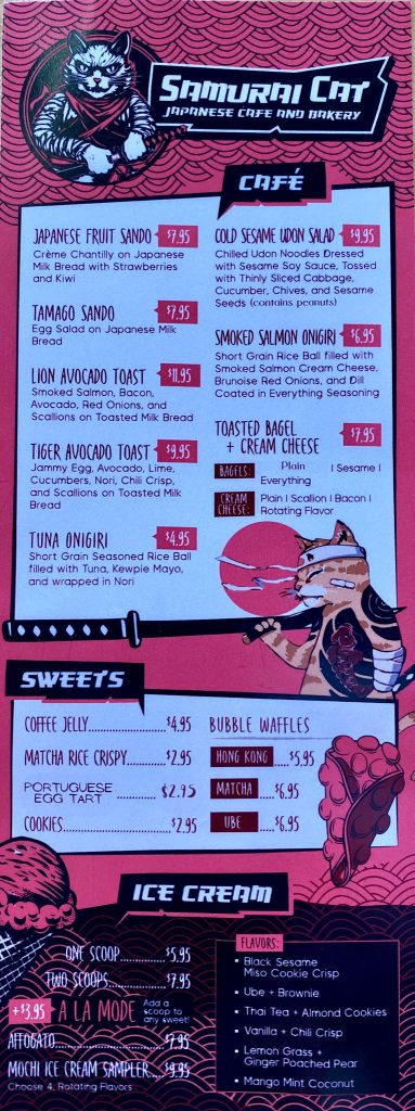 Samurai Cat St. Petersburg FL Review May 2024