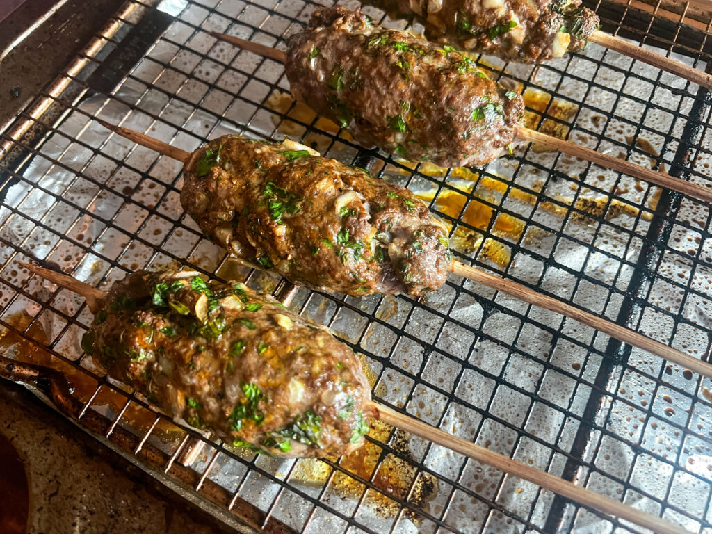 Beef Kofta and Toum Sauce Recipe