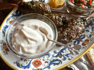 Beef Kofta and Toum Sauce Recipe